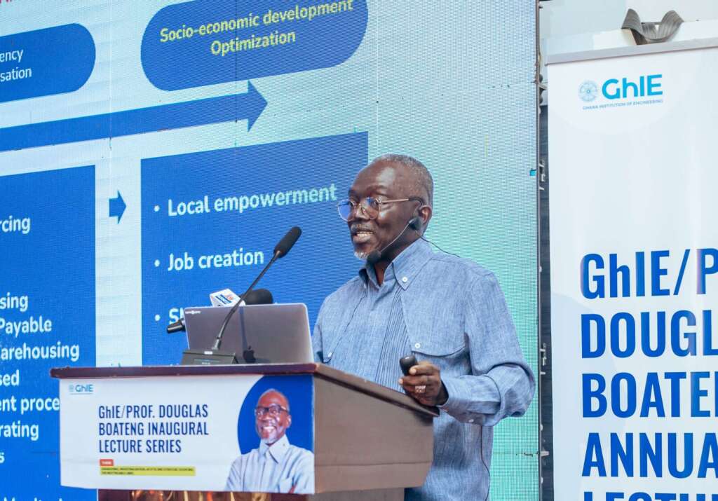 Inaugural GhIE-Prof. Douglas Boateng Lecture held with Emphasis on ...