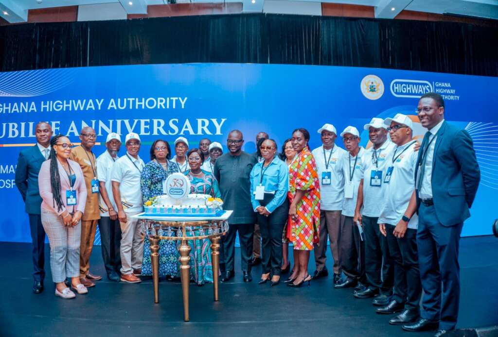 Ghana Highway Authority launches 50th Anniversary, unveils Anniversary Logo