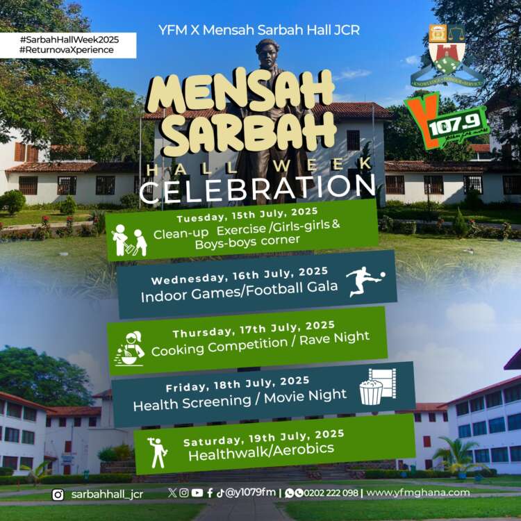 YFM Accra revitalizes Mensah Sarbah Hall week with star-studded campus ...